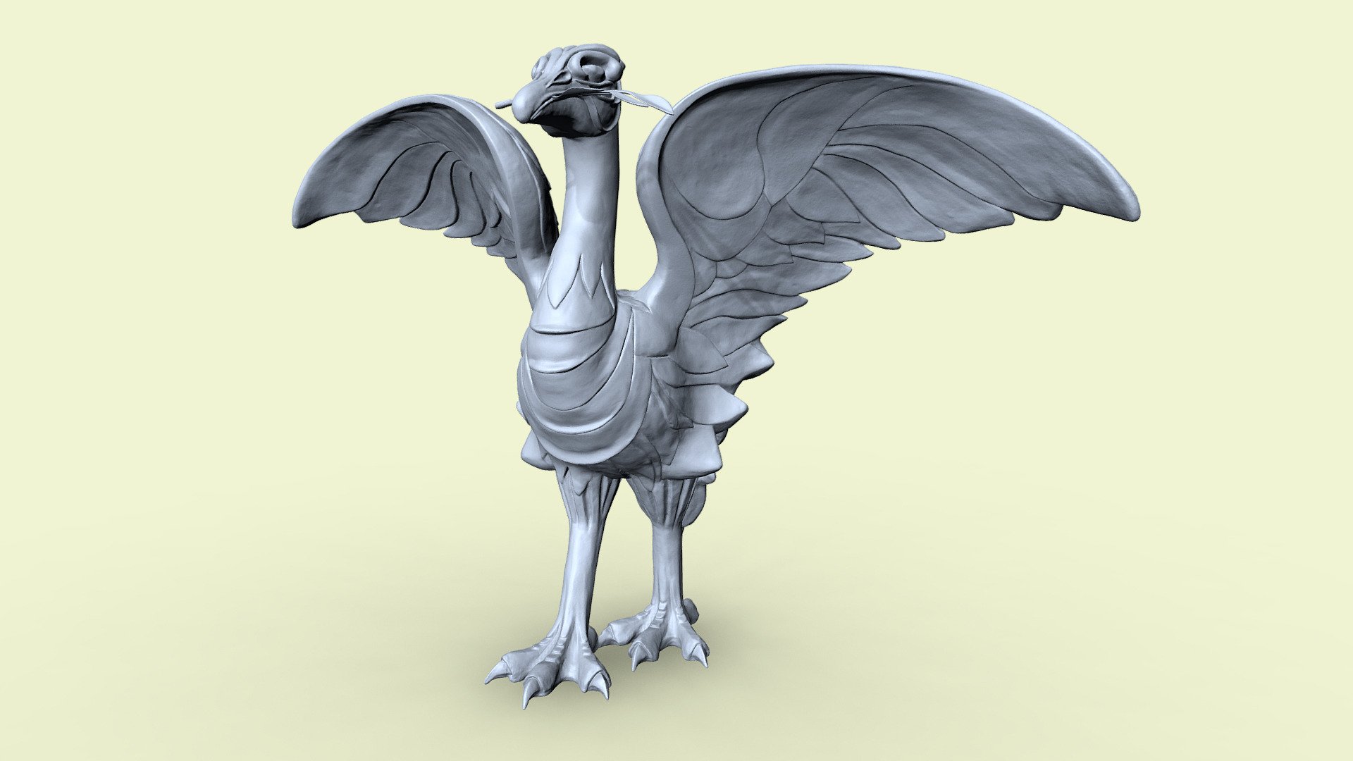 Liverbird - 3D model by Europac3d [26978a3] - Sketchfab