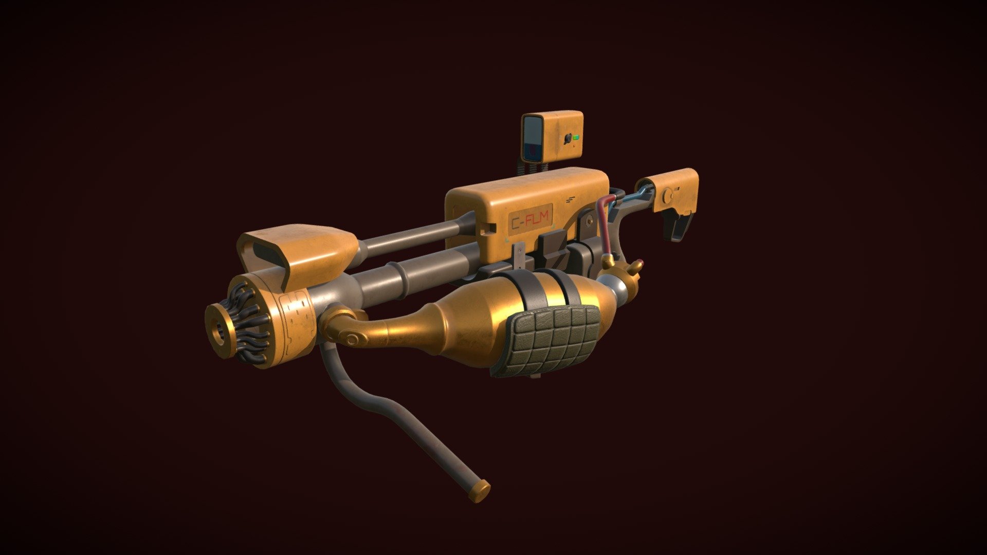 Metal Melter - 3D model by LendVanDenBerge [269991b] - Sketchfab
