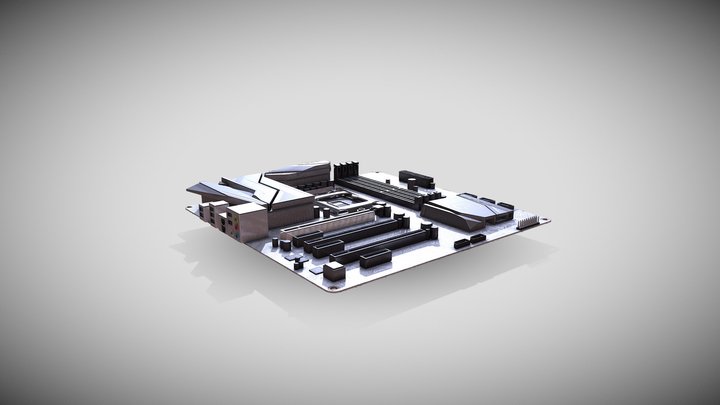 Motherboard 3D models - Sketchfab