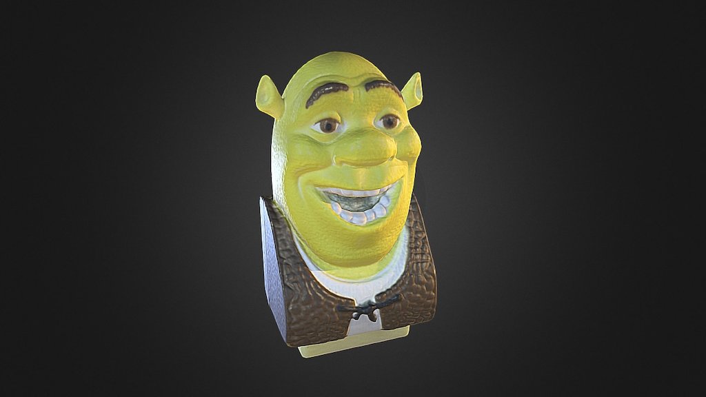 Shrek LaserDesign Test - 3D model by canersoyer [269ab53] - Sketchfab