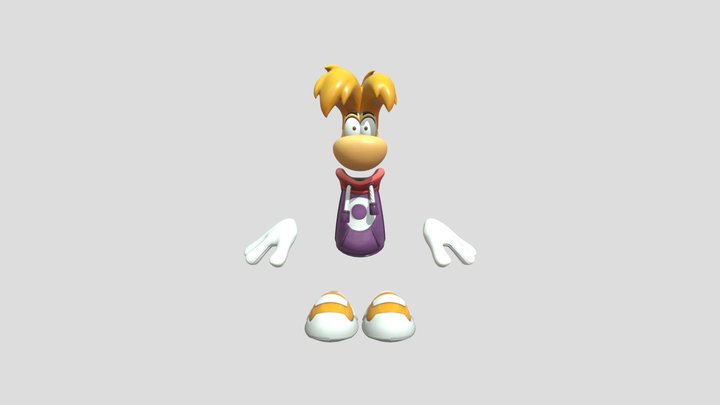 Rayman 3D models - Sketchfab