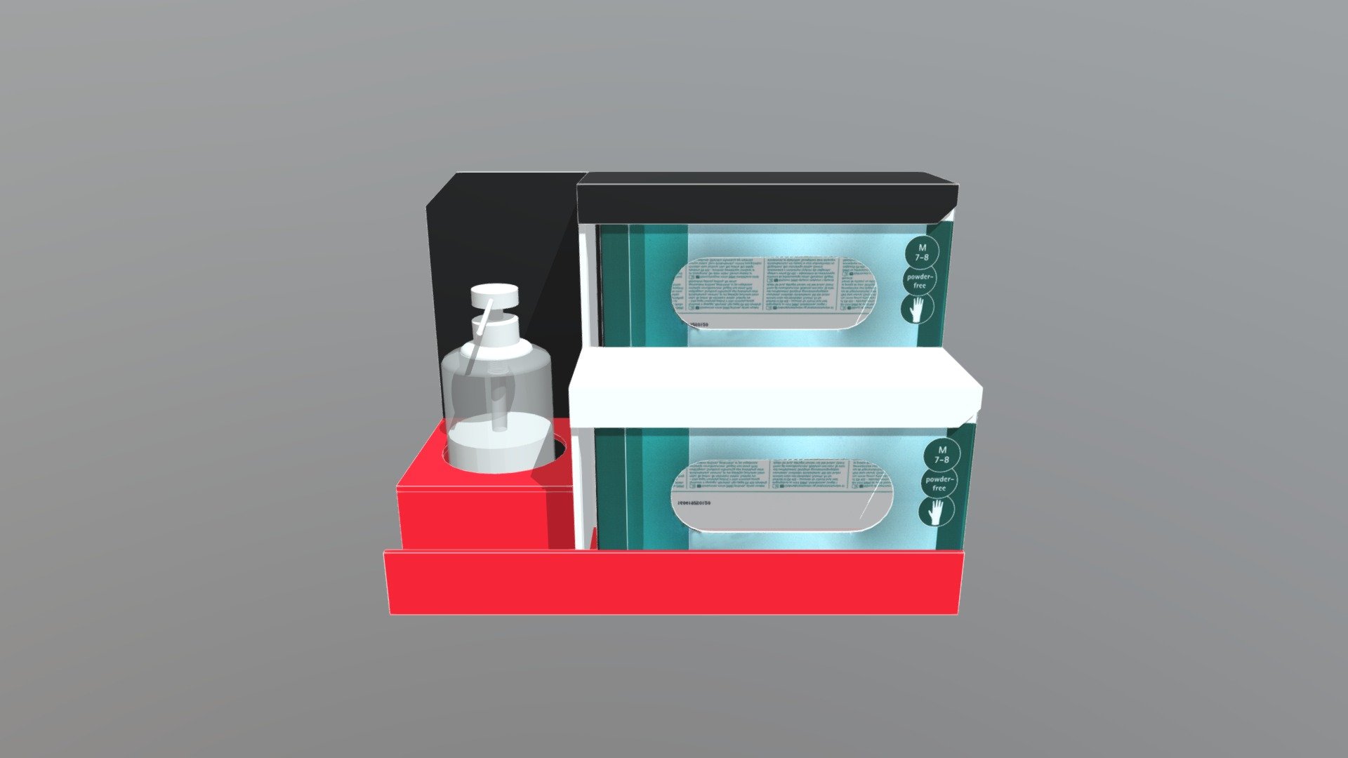 Desk Covid Display - 3D model by bpatrat [269cb96] - Sketchfab
