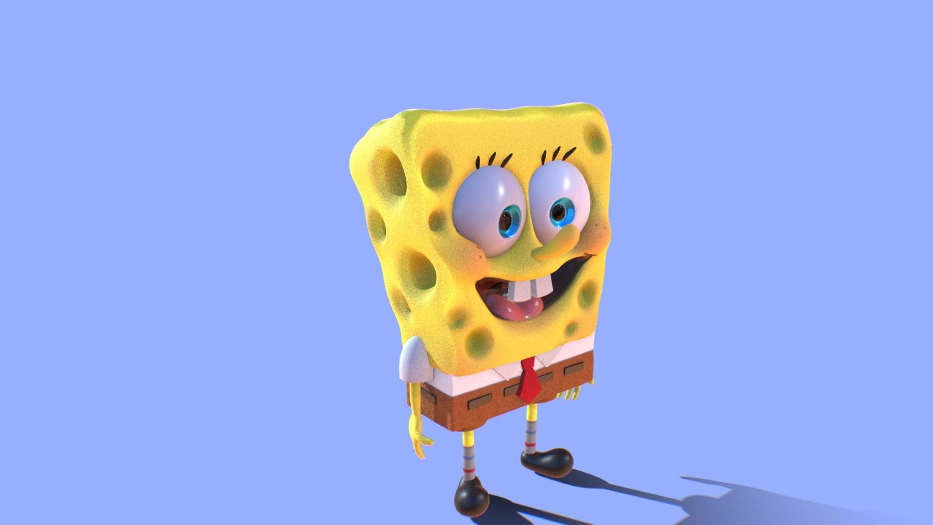 Spongebob Squarepants Download Free 3d Model By Sofi Gimenez Sofia