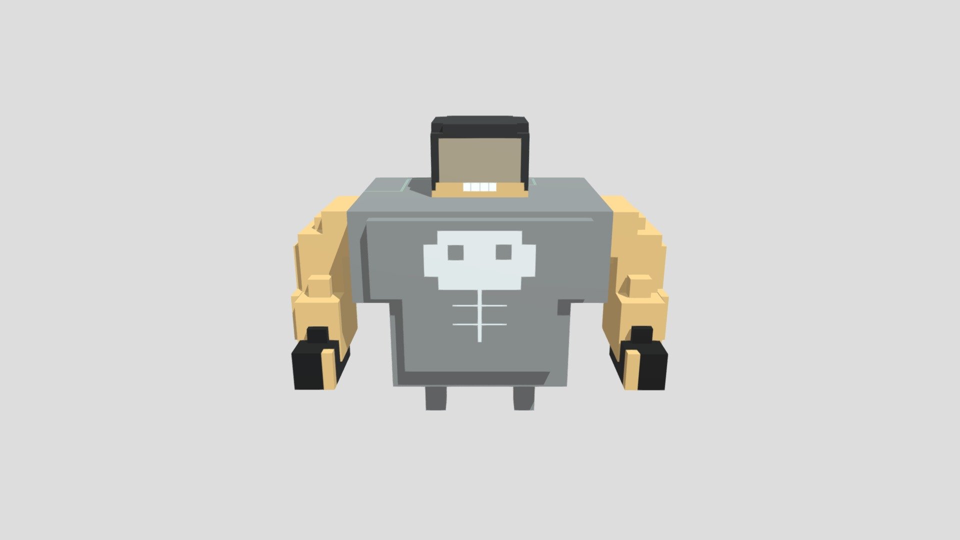 juggernaut - 3D model by Jaimy van den Berg (@Zonkednl) [269e839 ...