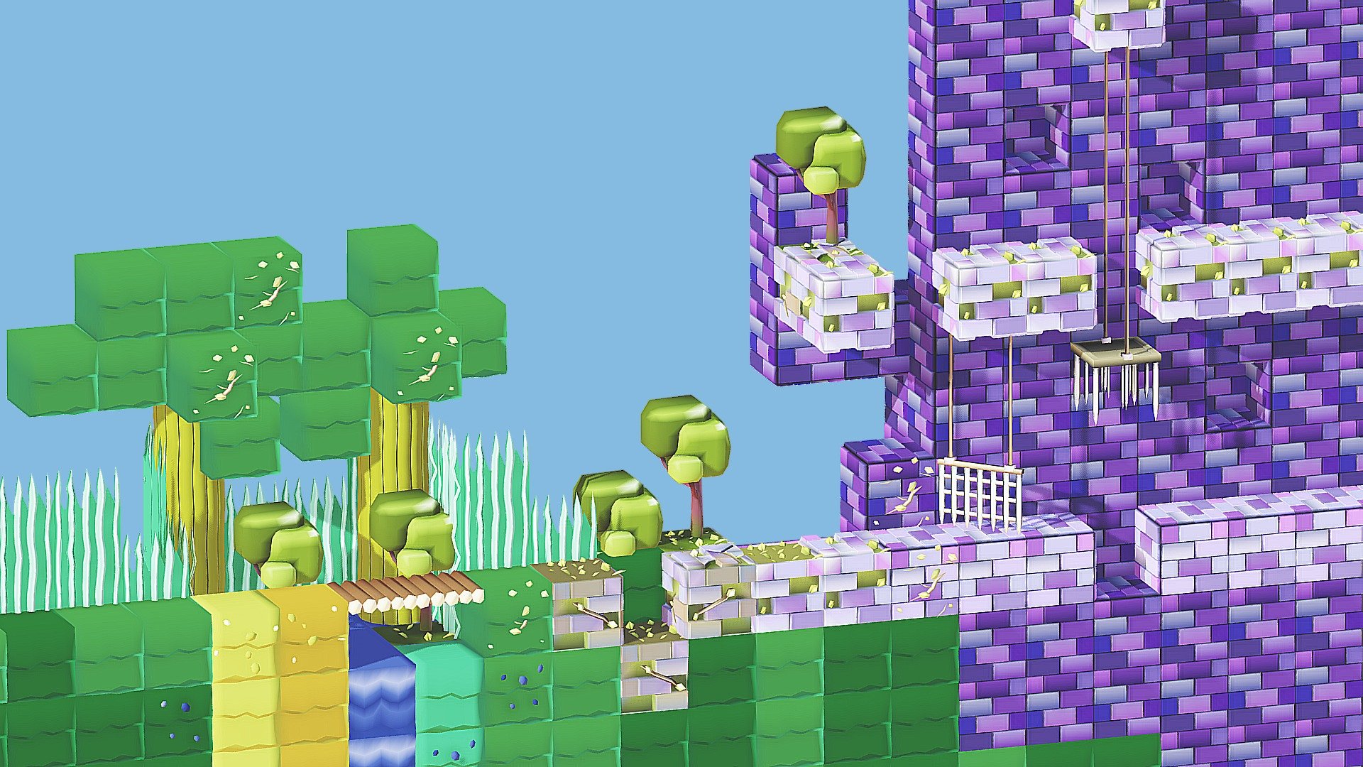 Platformer levelkit - Buy Royalty Free 3D model by tamminen [269f5ee ...