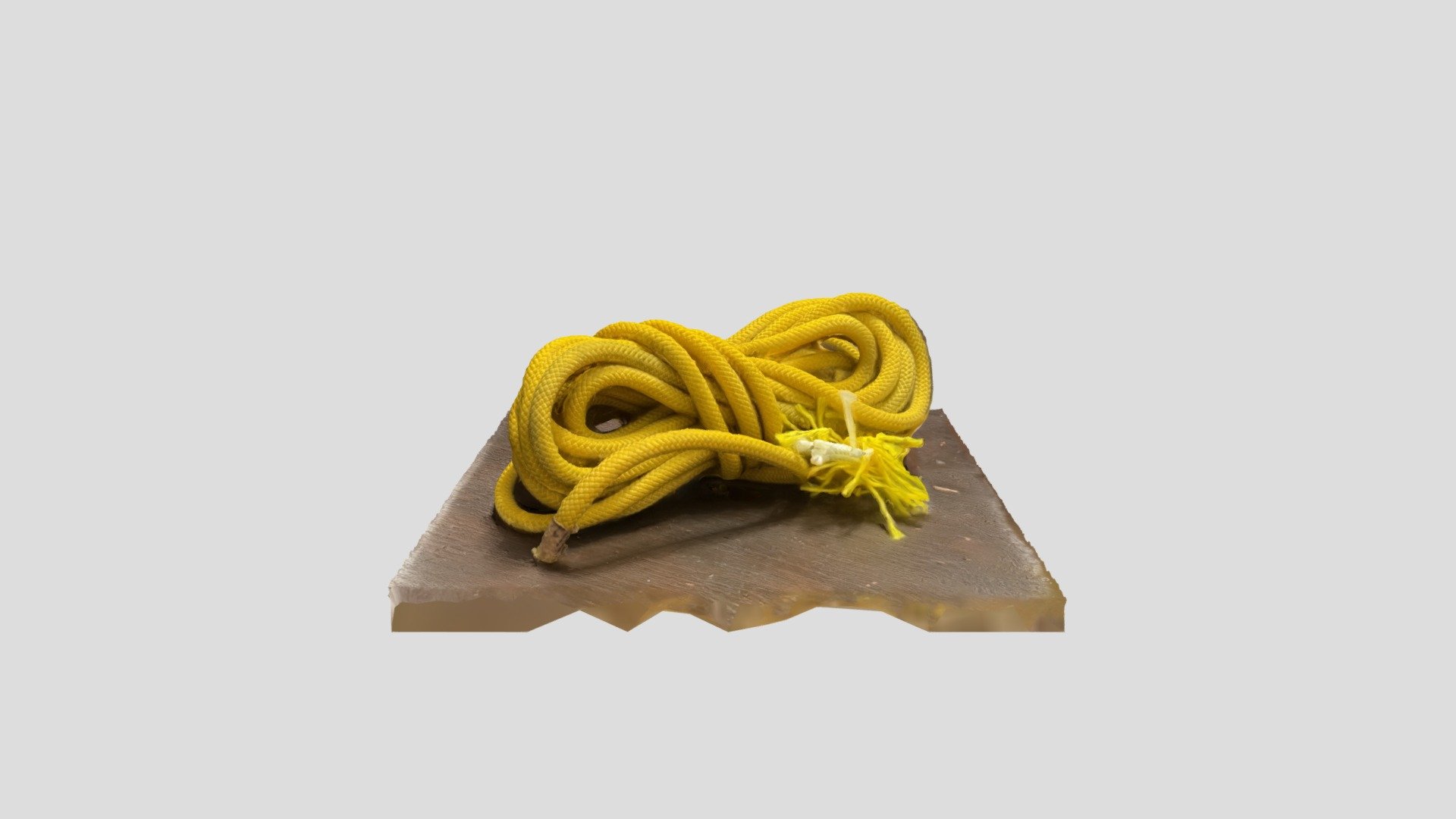 Yellow Climbing Rope - 3D model by neonhaze [269f712] - Sketchfab