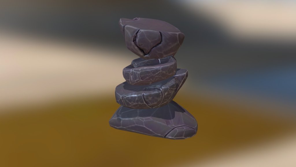 Big Rock Finished - 3D model by Brennen Caron (@carbrenn) [269f7d5 ...