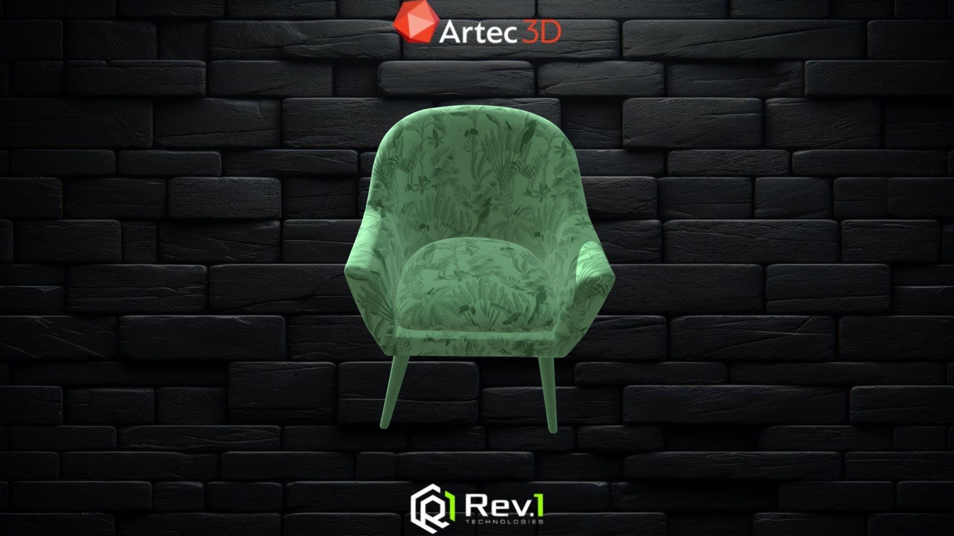 Accent chair | Artec LEO | Rev1Tech - 3D model by Rev1Tech [26a042d ...