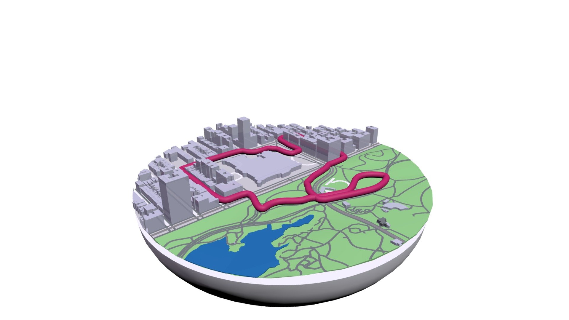 NYC Route - Download Free 3D model by aycasert_ [26a0b93] - Sketchfab