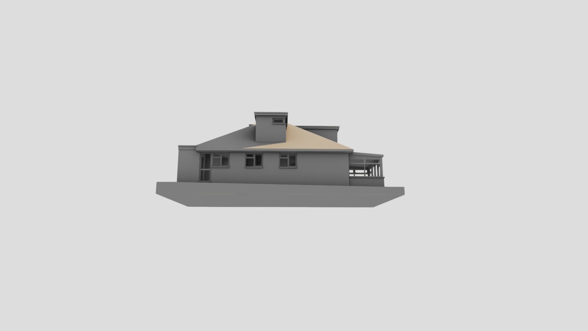 1017_Loft Conversion_Option 1 - 3D model by AW Design Consultancy (@AW ...