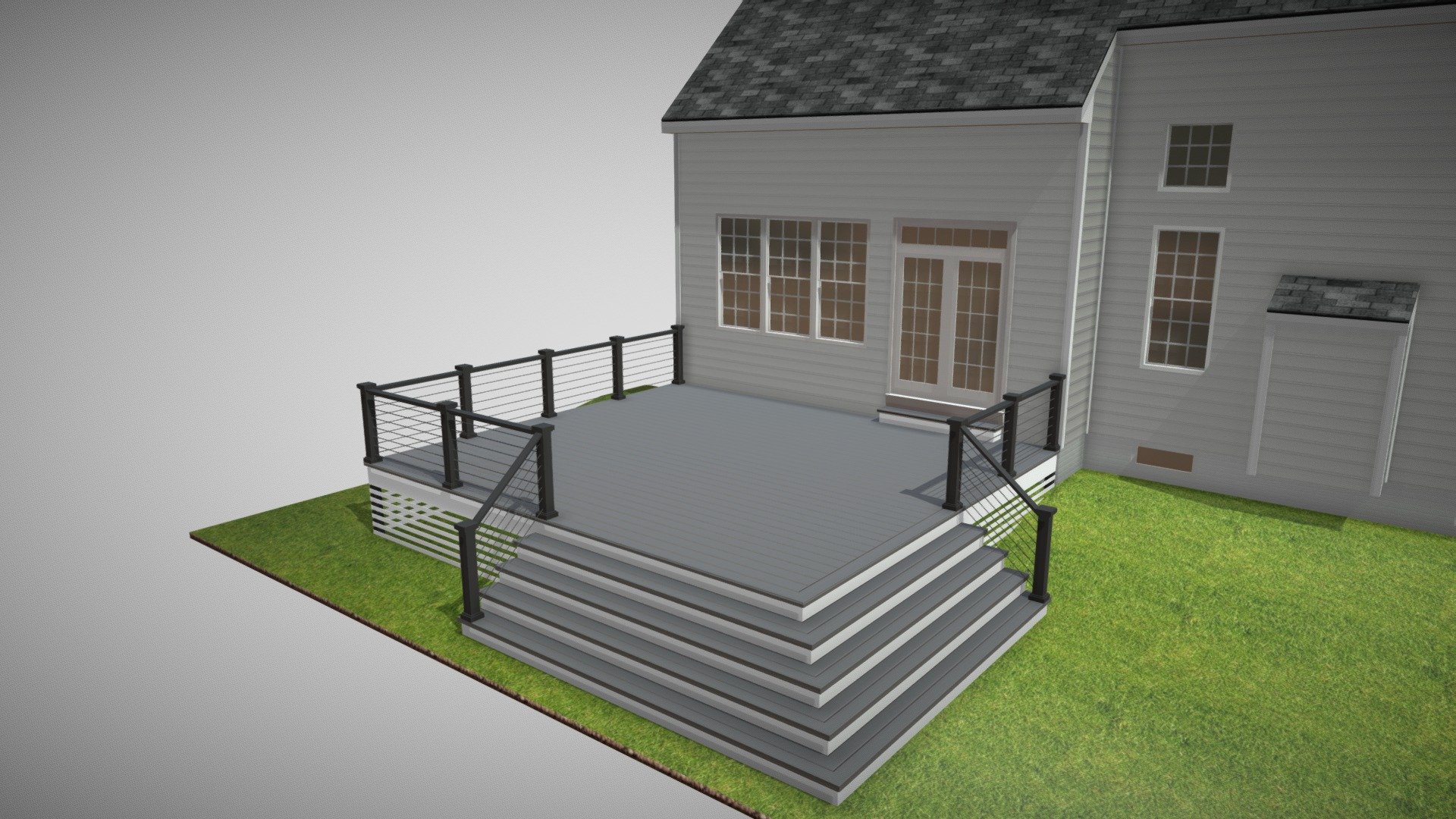 Deck 053120 - Download Free 3D model by G&L Architectural Graphics Inc ...