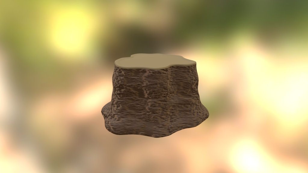 Tree Trunk - 3D model by honning123 [26a2bea] - Sketchfab