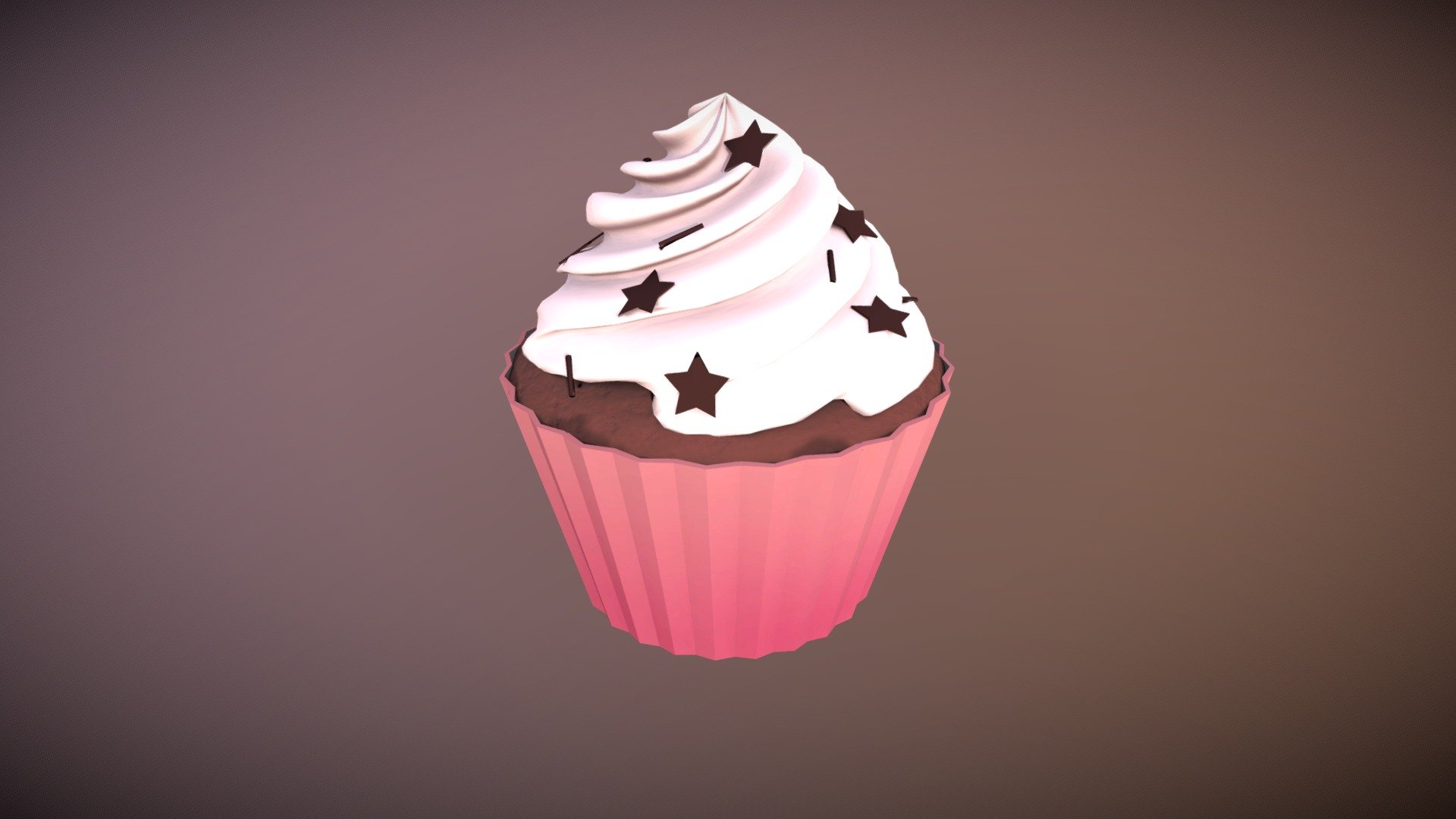 Cartoon Cupcake - Buy Royalty Free 3D model by Yuliya (@rendergirl ...