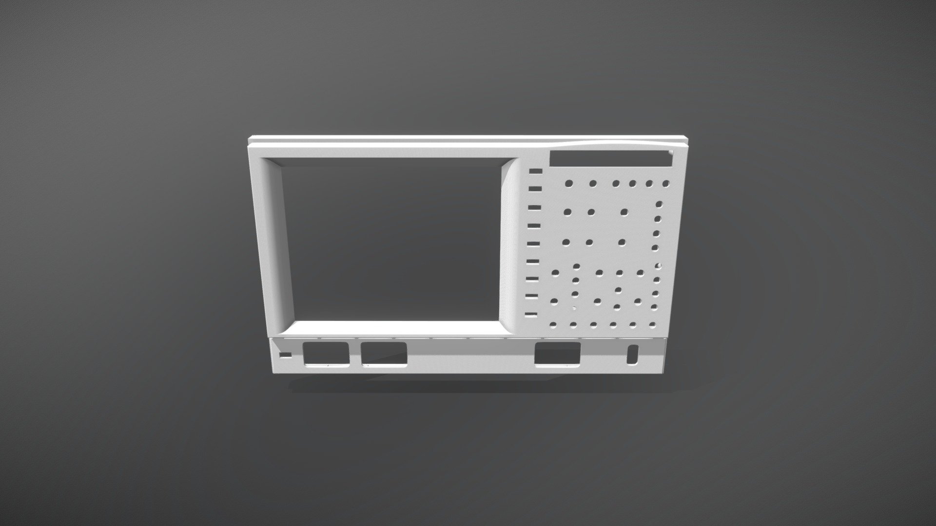 Lecroy Wave Pro Front Panel | Панель осциллограф - 3D model by tixi3d ...