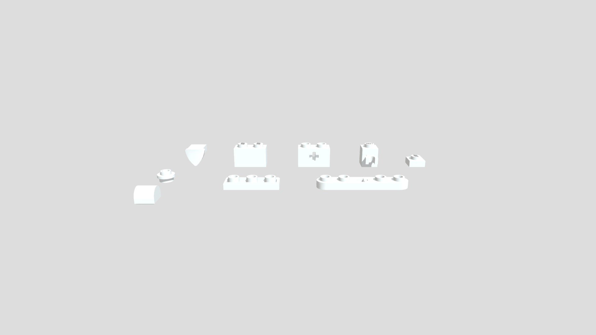 Lego Bricks-1 - Download Free 3D model by Mioqi [26a5291] - Sketchfab