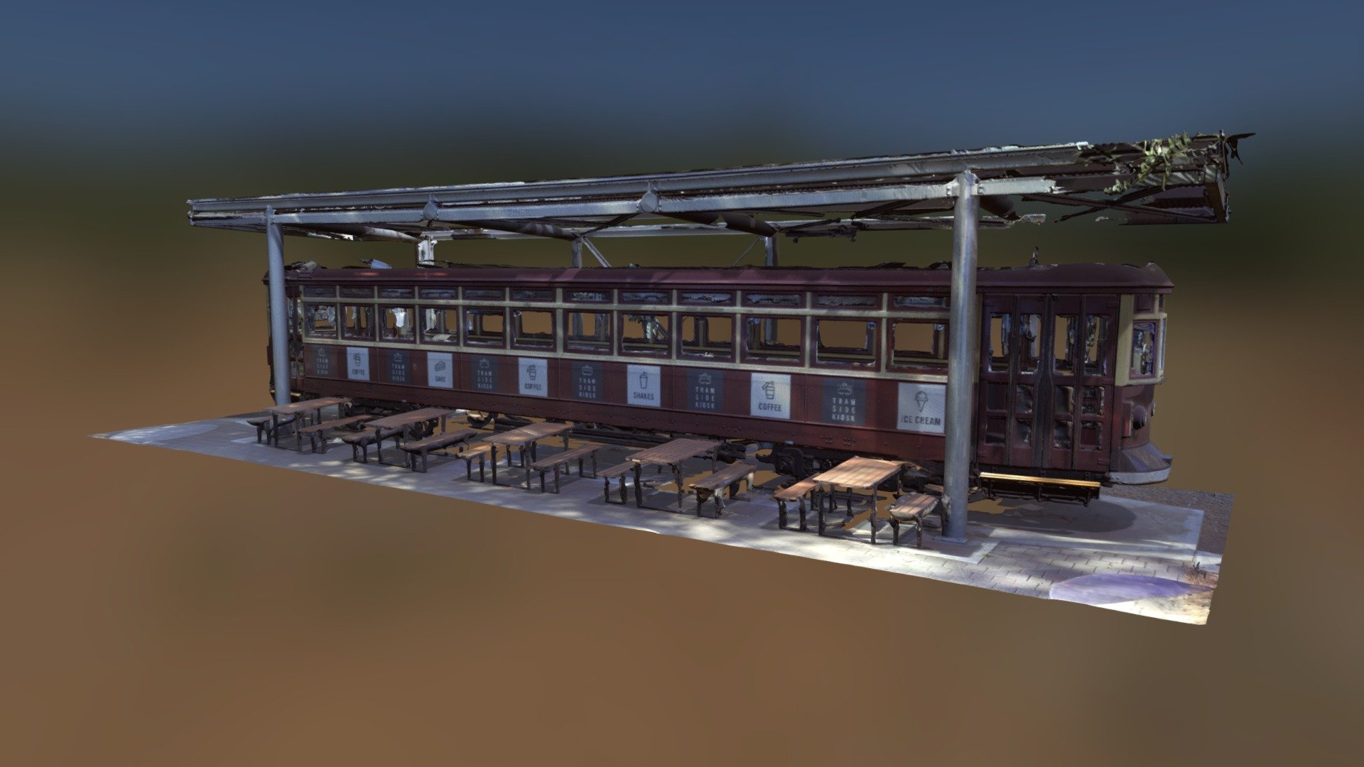 Old Tram - 3D model by Digital BIM Solutions (@digitalbimsolutions ...
