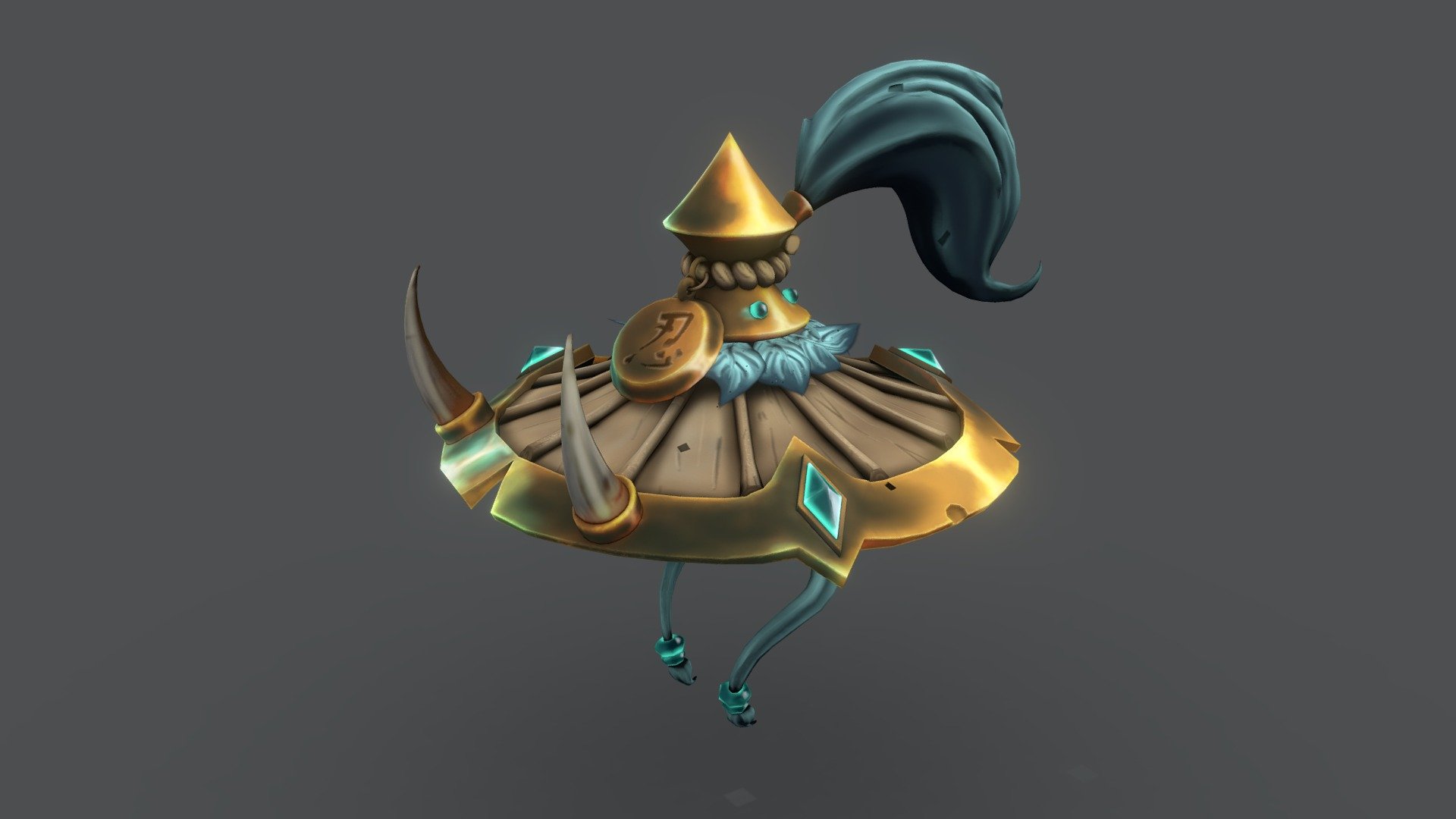 Unlit Assassin Hat | Class Demo - 3D model by Stefan M Tomov ...