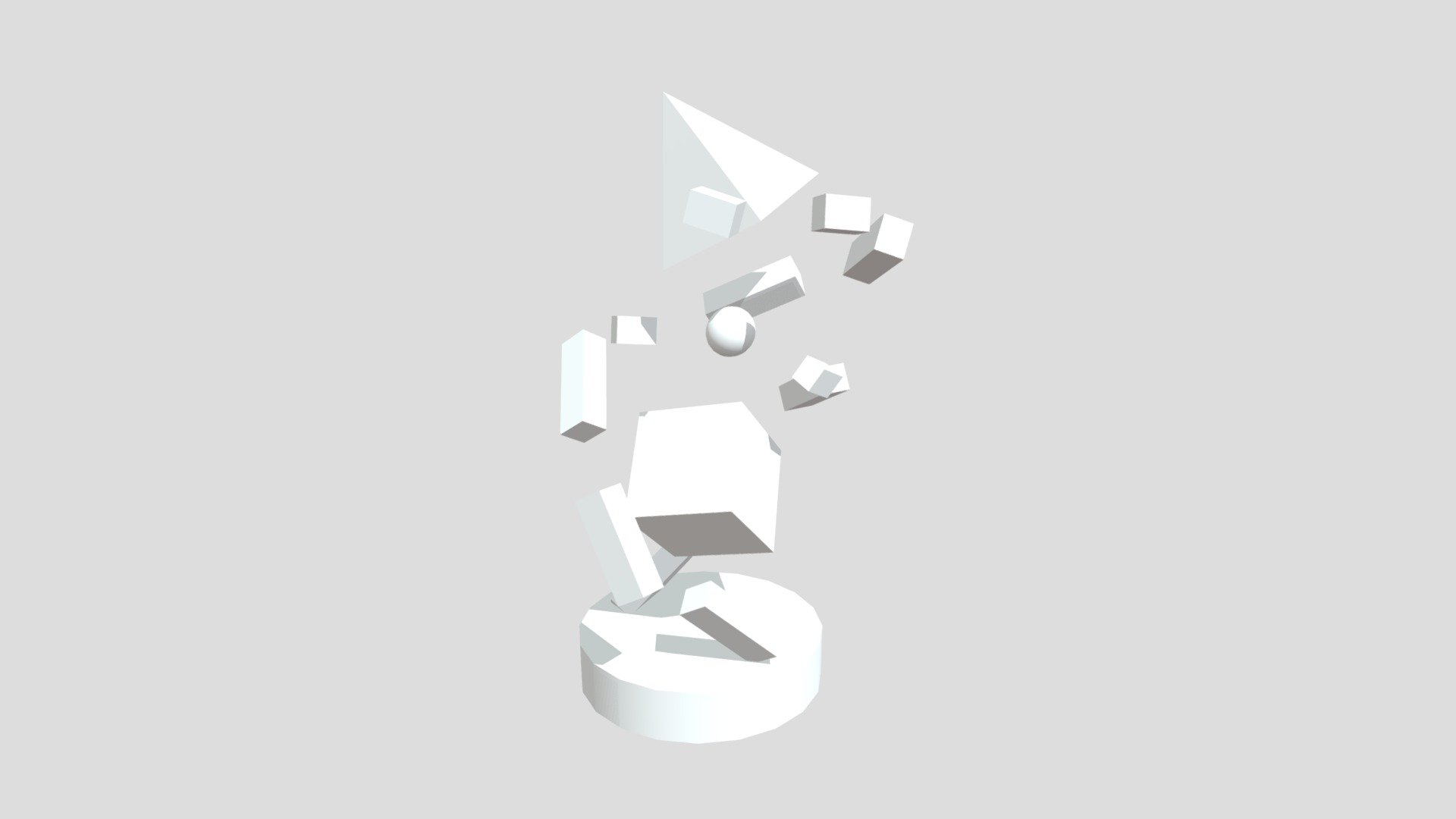 No Gravity Statue_ - 3D model by gamer3536635 [26a6f50] - Sketchfab