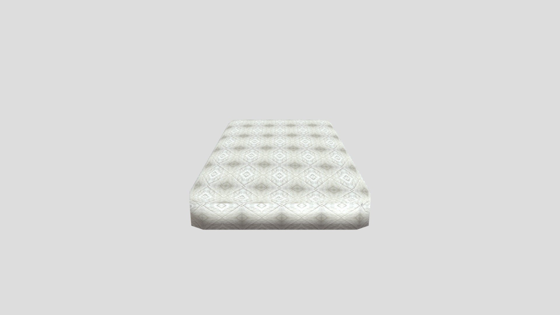 mattress - 3D model by Lyder [26a7536] - Sketchfab