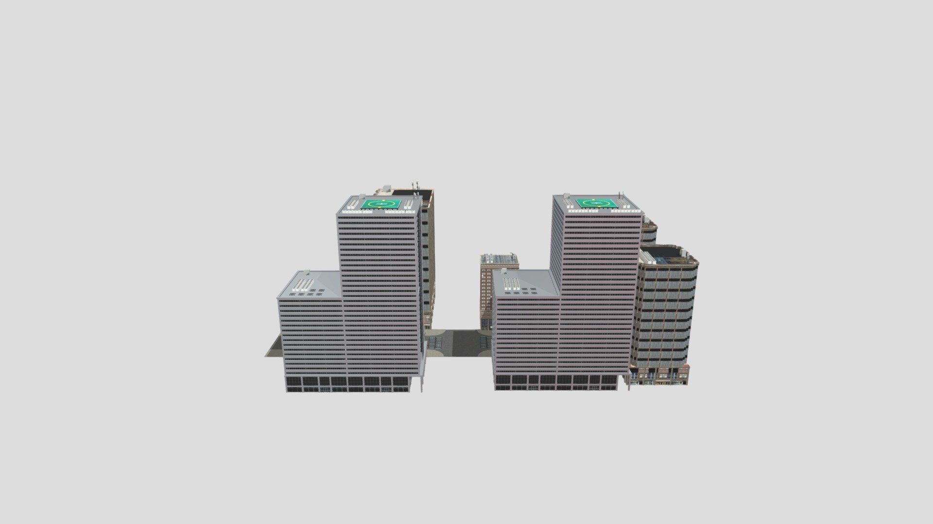 Game Ready City Buildings Pack - 3D model by 3D MODELS (@3dworldz ...