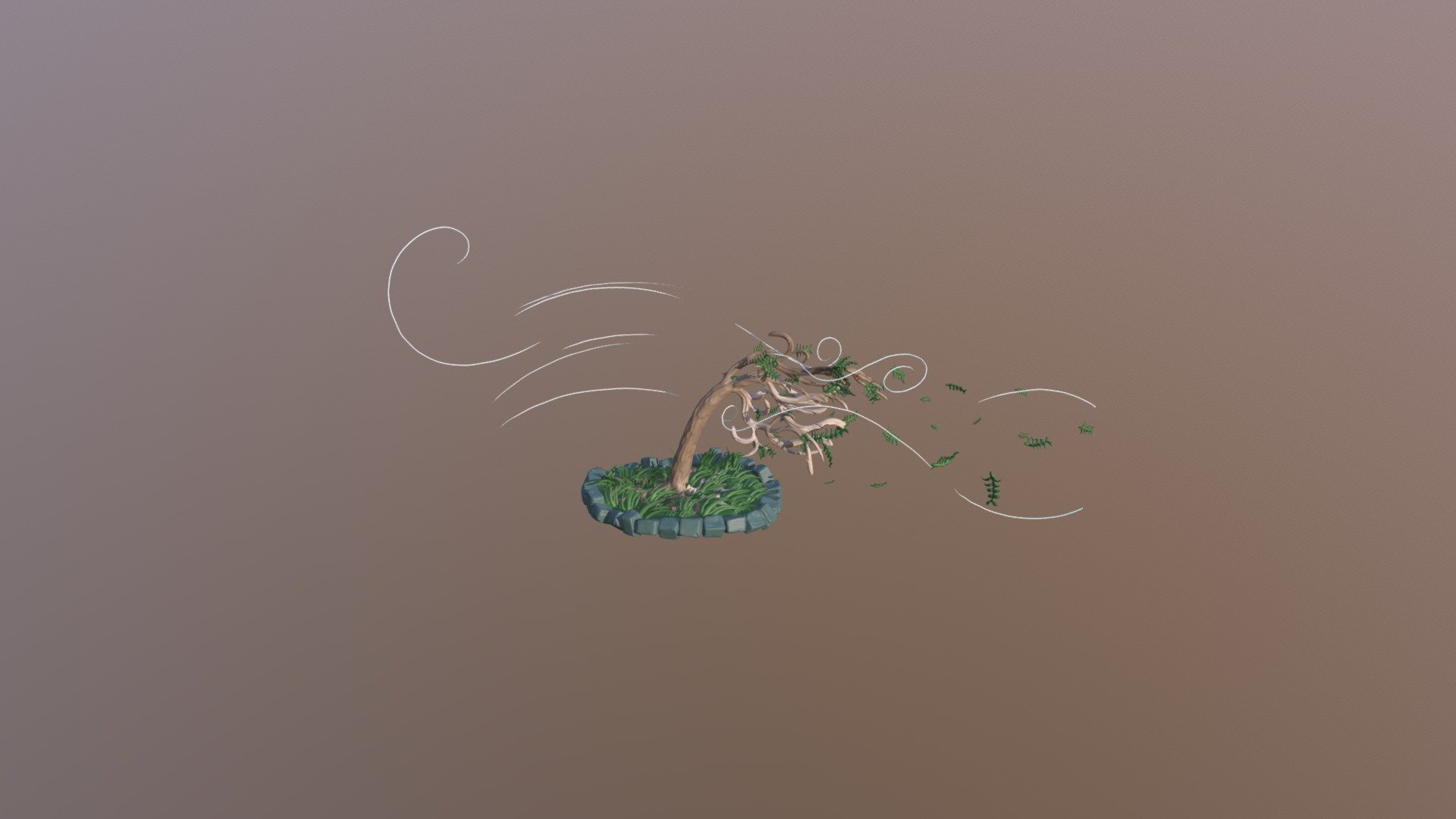 Wind Tree - Buy Royalty Free 3D model by globalshizaku [26aa47a ...