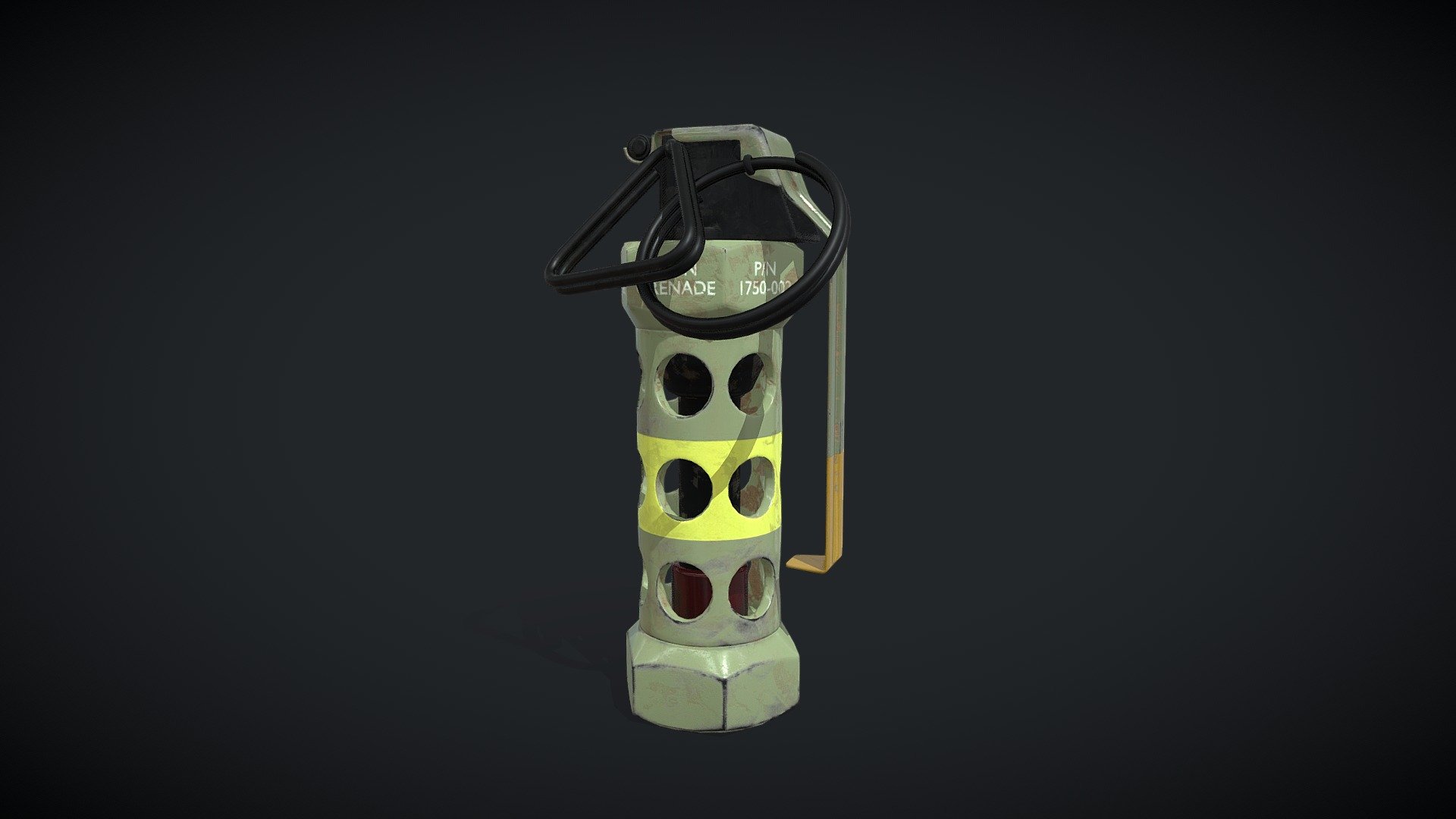 Flashbang Grenade - Download Free 3D model by Kayozz (@sachinkr858895 ...