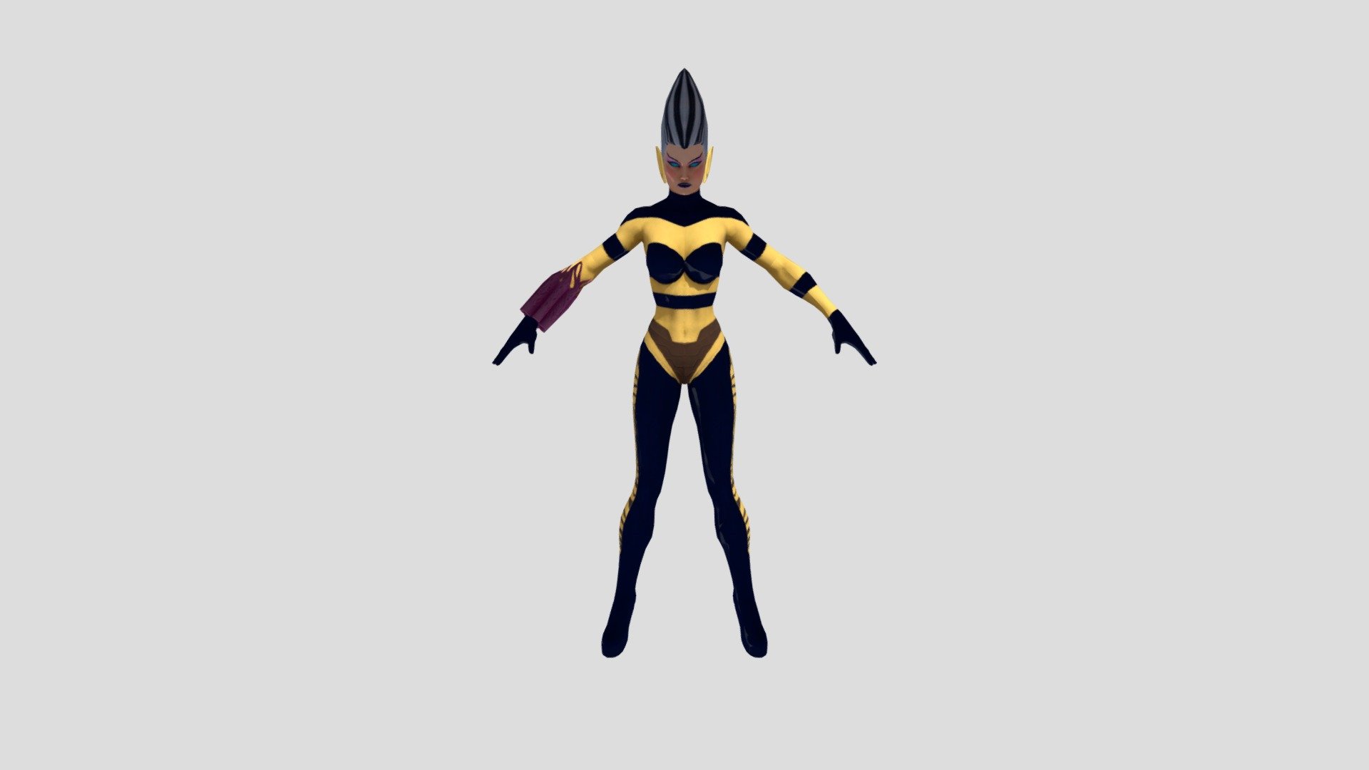 Marcia Monroe Queen Bee - Download Free 3D model by Tigerar1 ...