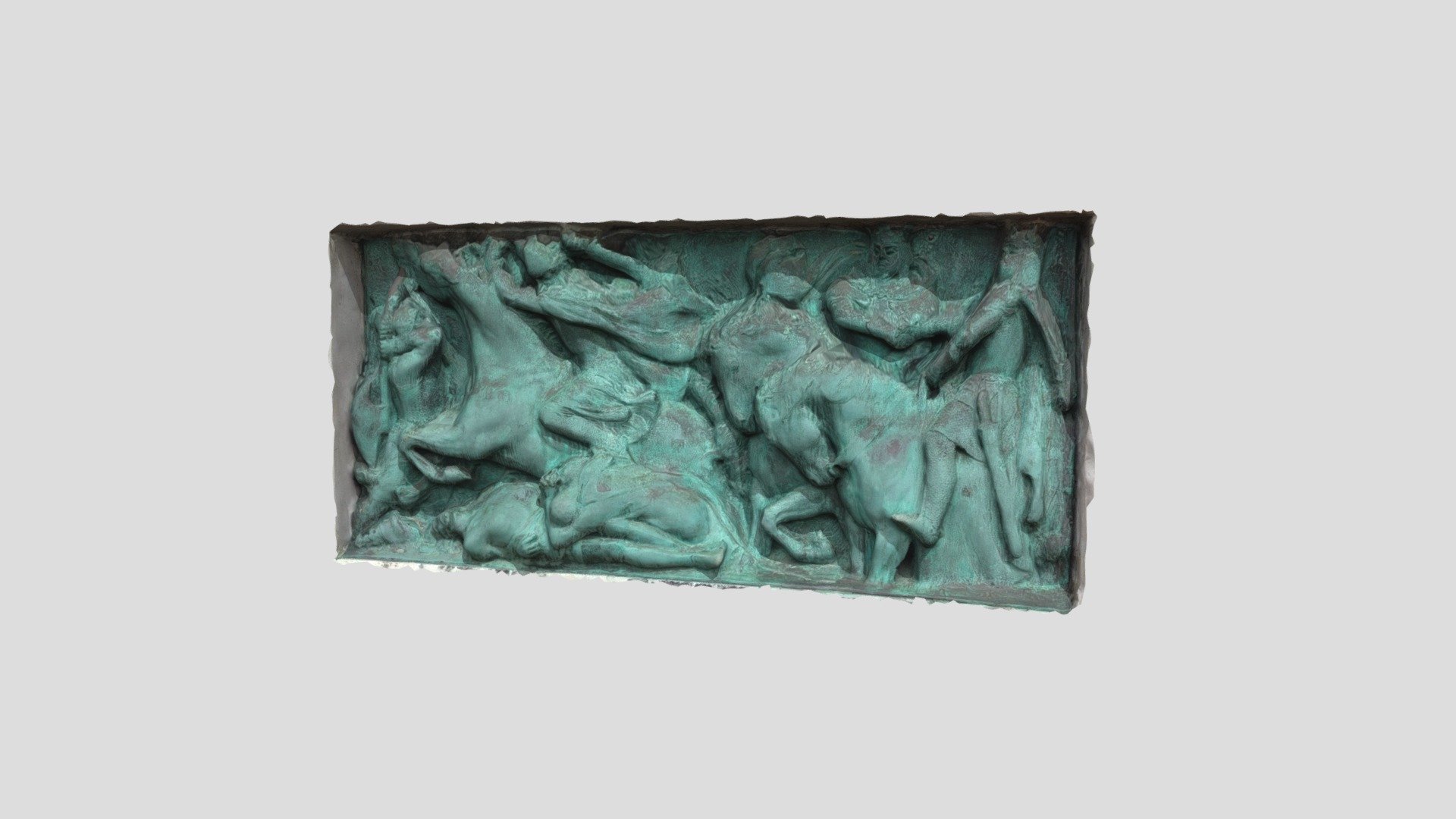 Photogrammetry model - Wall mural in Budapest - Download Free 3D model ...