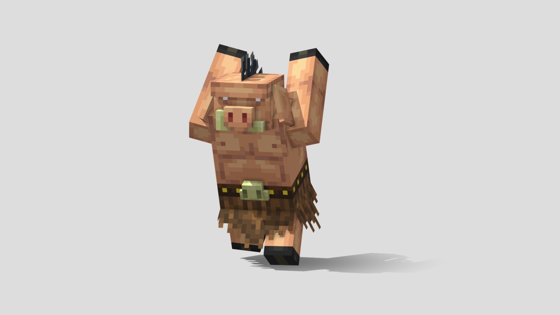 piglin chief - 3D model by Arif.Izzuddin.Arif.Ismail [26ae351] - Sketchfab