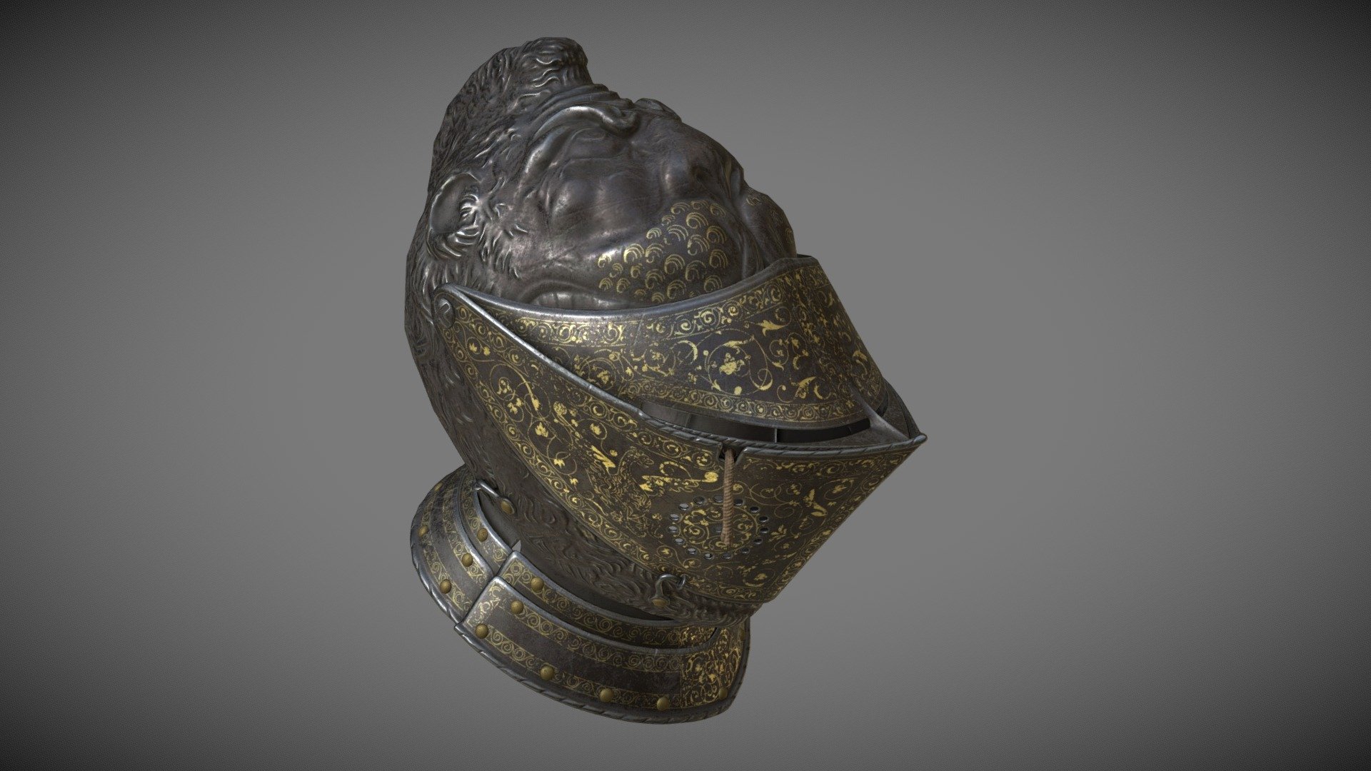 helmet of Henry - 3D model by Sergei (@sergeif) [26af99e] - Sketchfab