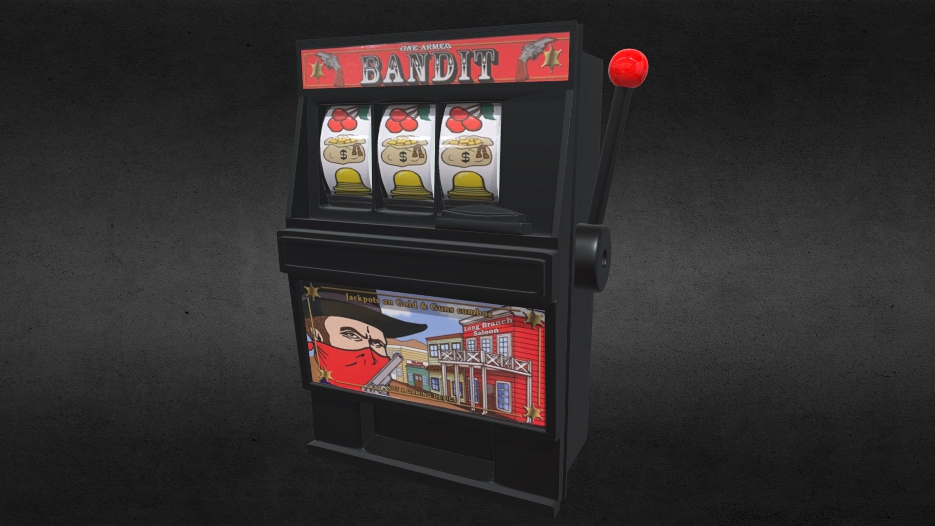 Slot Machine - 3D model by Nick Cavuoto (@NickCavuoto) [26b0a44 ...
