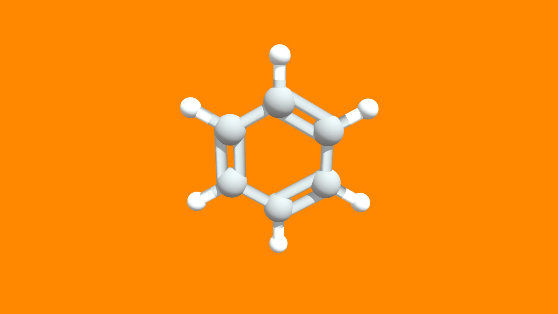 Benzene Molecule - Download Free 3D model by S.Duce (@sduce) [26b2150 ...