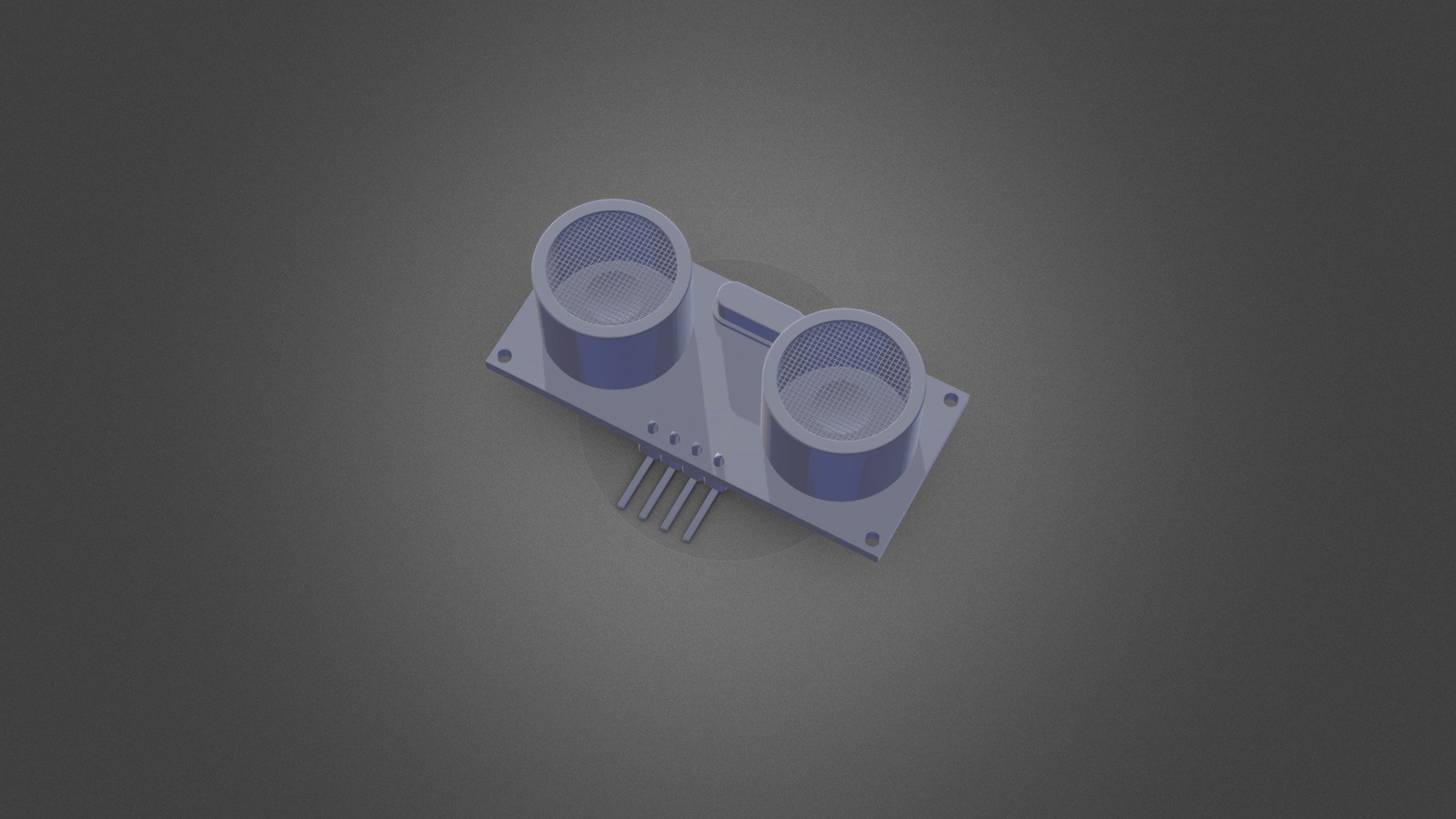HC-SR04 - Download Free 3D model by Robo Mechatronics (@pnnhsn20 ...