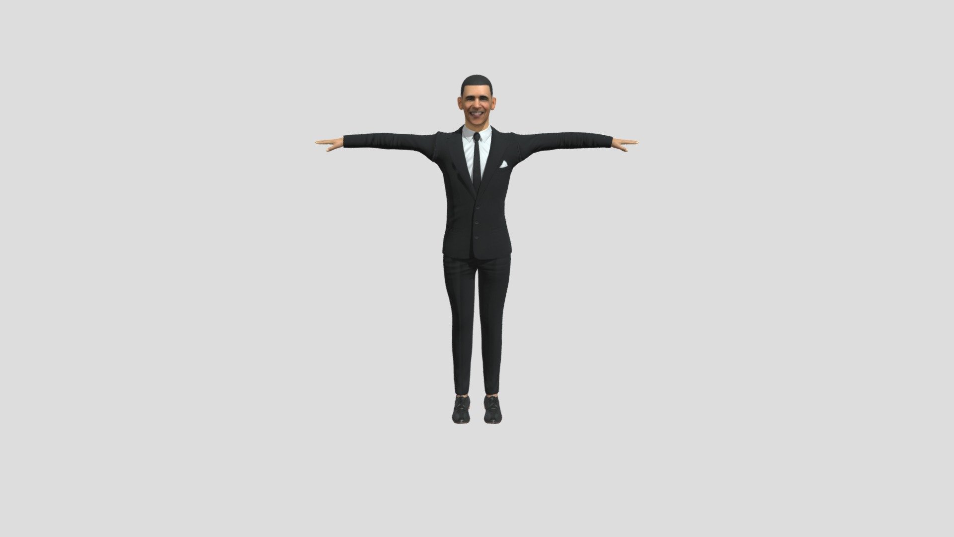 Barack Obama - Model 3 - 3D model by titanservices01 [26b2b6f] - Sketchfab