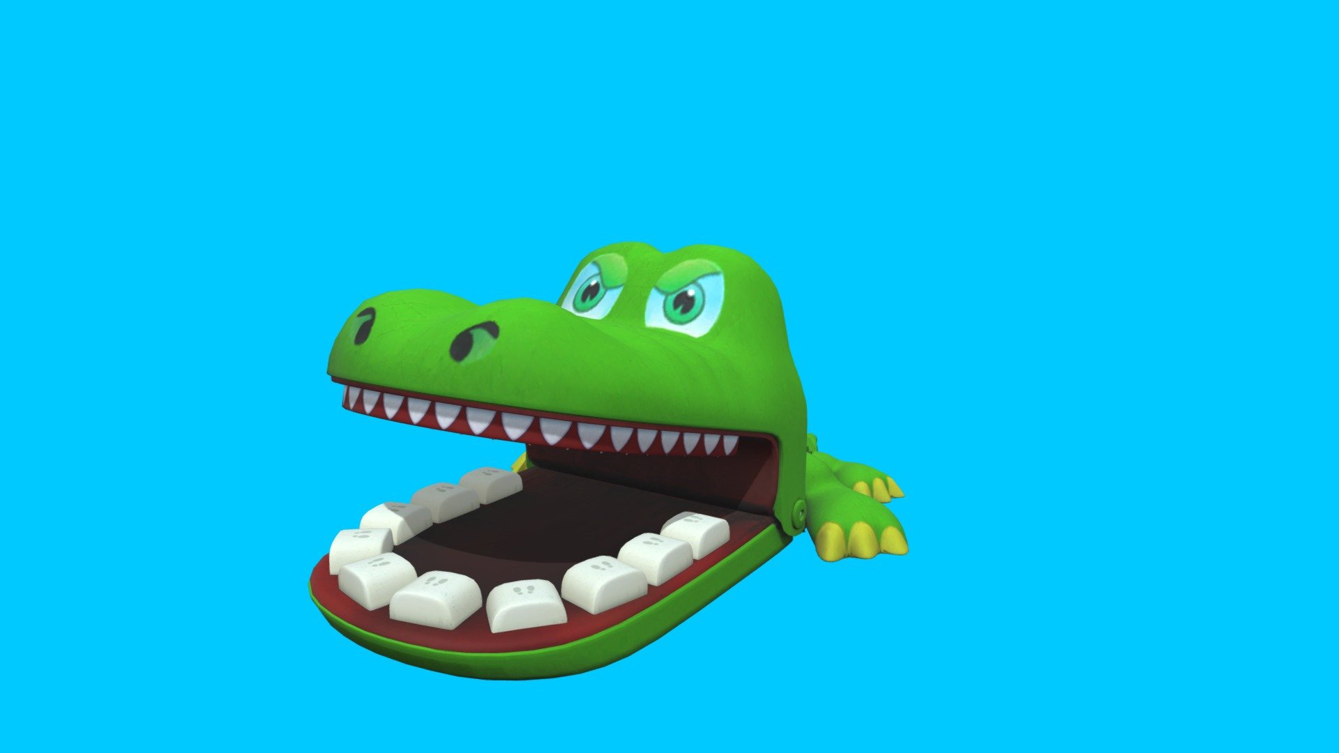crocodile dentist game - Buy Royalty Free 3D model by Mostafa Ebrahim ...