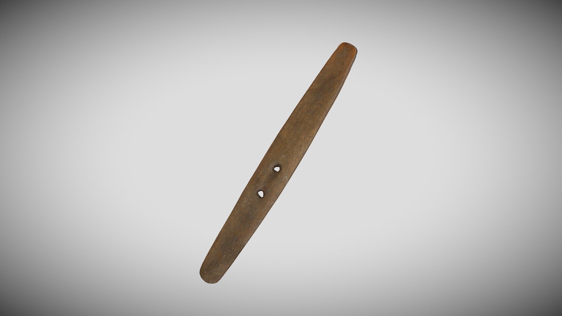 Antler Toggle, Narsannguaq - Sisimiut Museum - 3D model by Dr Alice ...