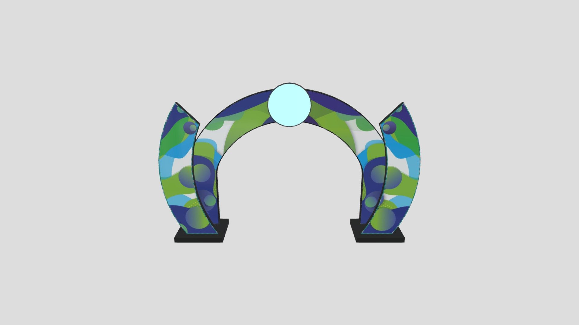 GATE A1 - Download Free 3D model by eventdesignws [26b6a82] - Sketchfab