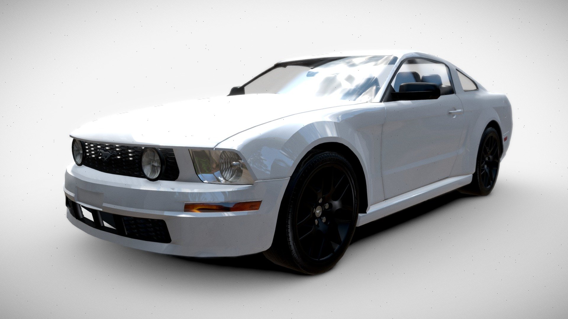 2005 Ford Mustang GT - Download Free 3D model by Ricy (@ngon_3d ...