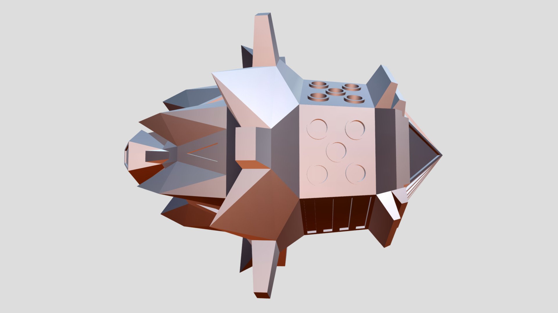 Myridia Colony Ship - Download Free 3D model by Trockk (@Timrockk ...