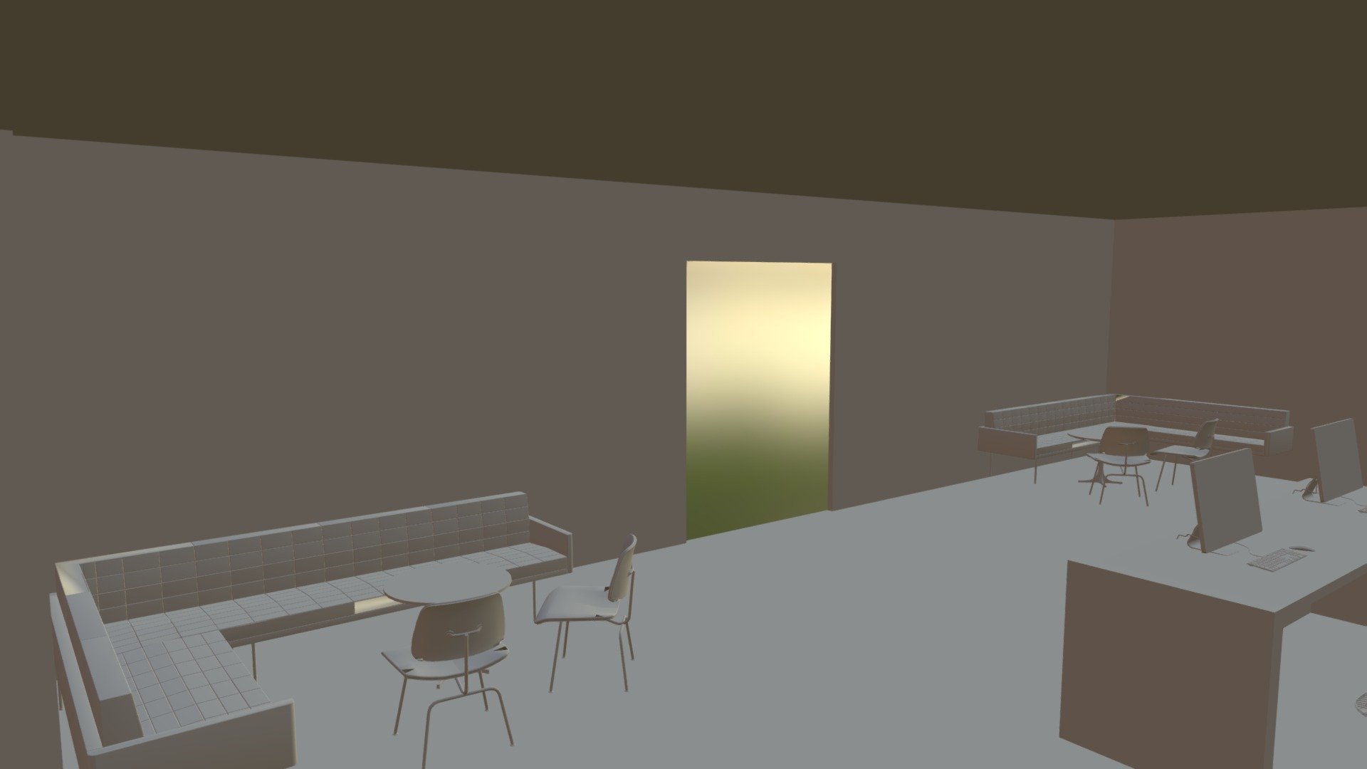 Lobby - 3D model by atxdesigner [26b73e4] - Sketchfab