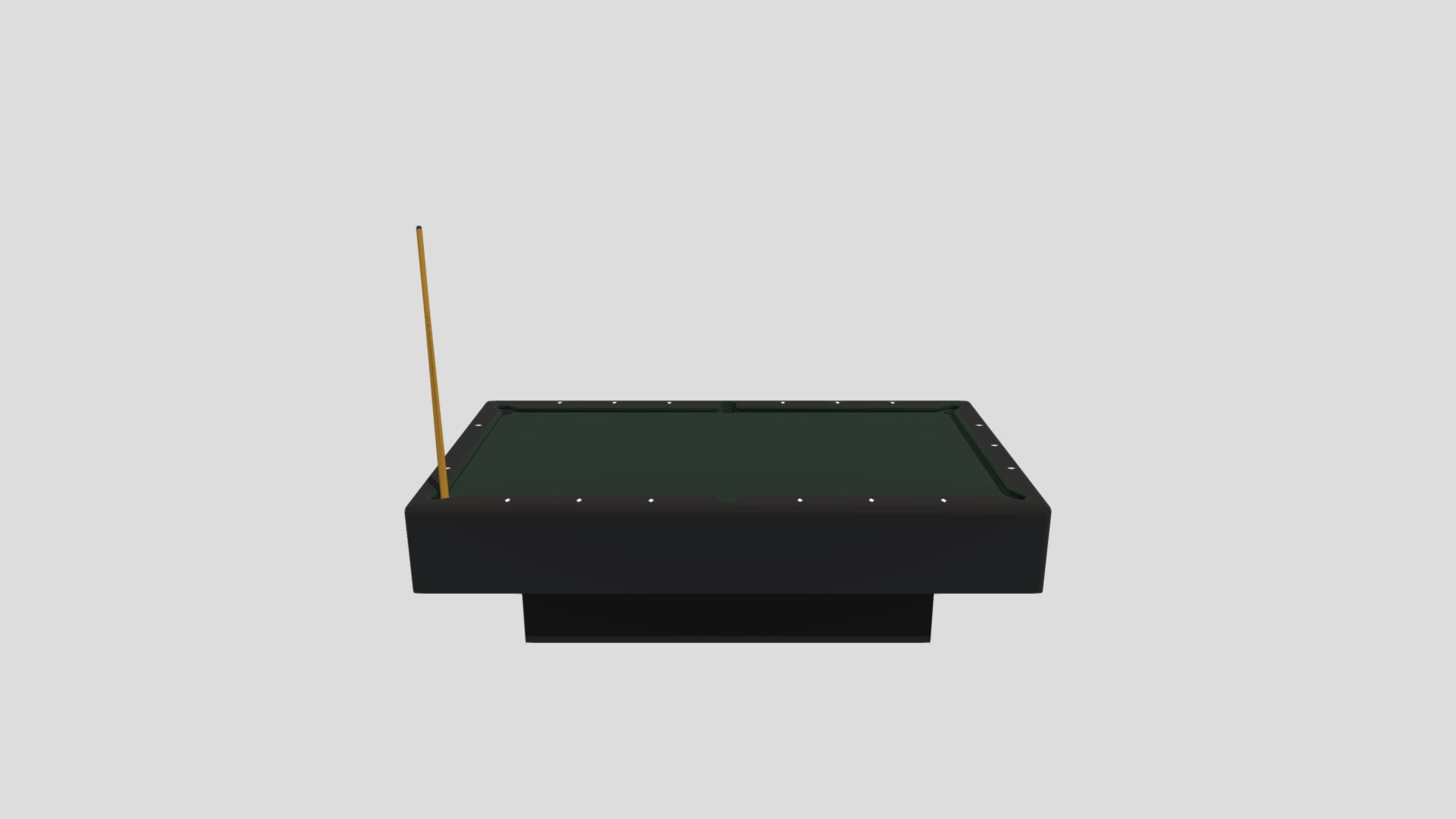Pool Table and Cue VR Ready Free Download - Download Free 3D model by ...