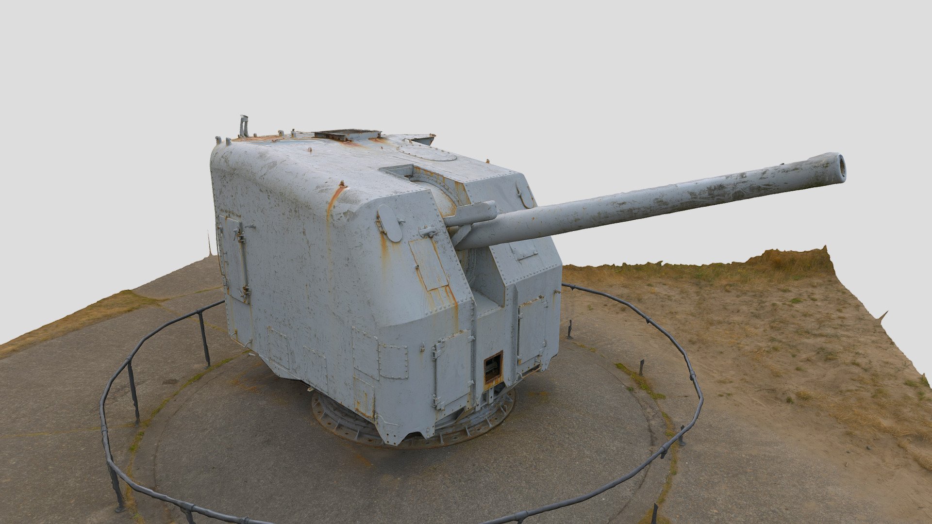 Fort Stevens Battery 245 - 3D model by peter54 [26b94ba] - Sketchfab