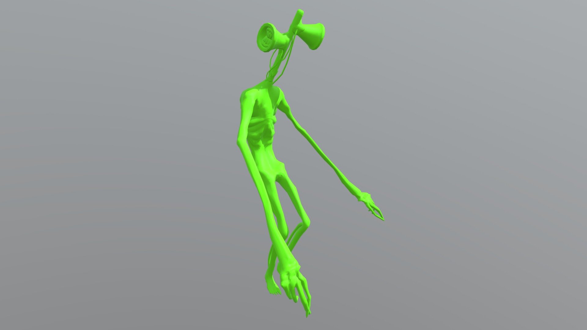 Breakdance Uprock Var 2 green siren head - Download Free 3D model by ...