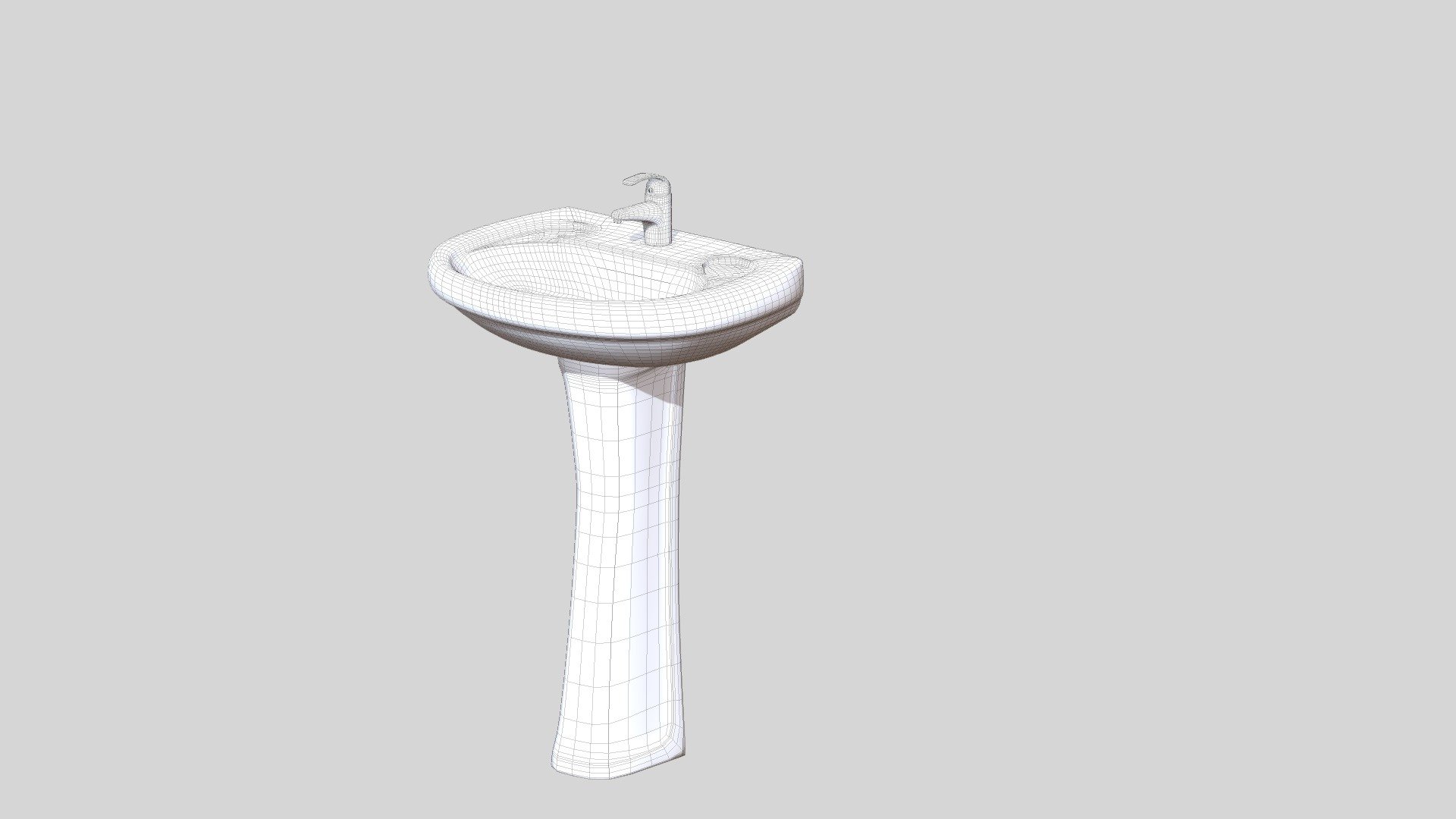 Sink Tulip - 3D model by Abdurahmon91 (@_3D_Mechanic) [26ba975] - Sketchfab