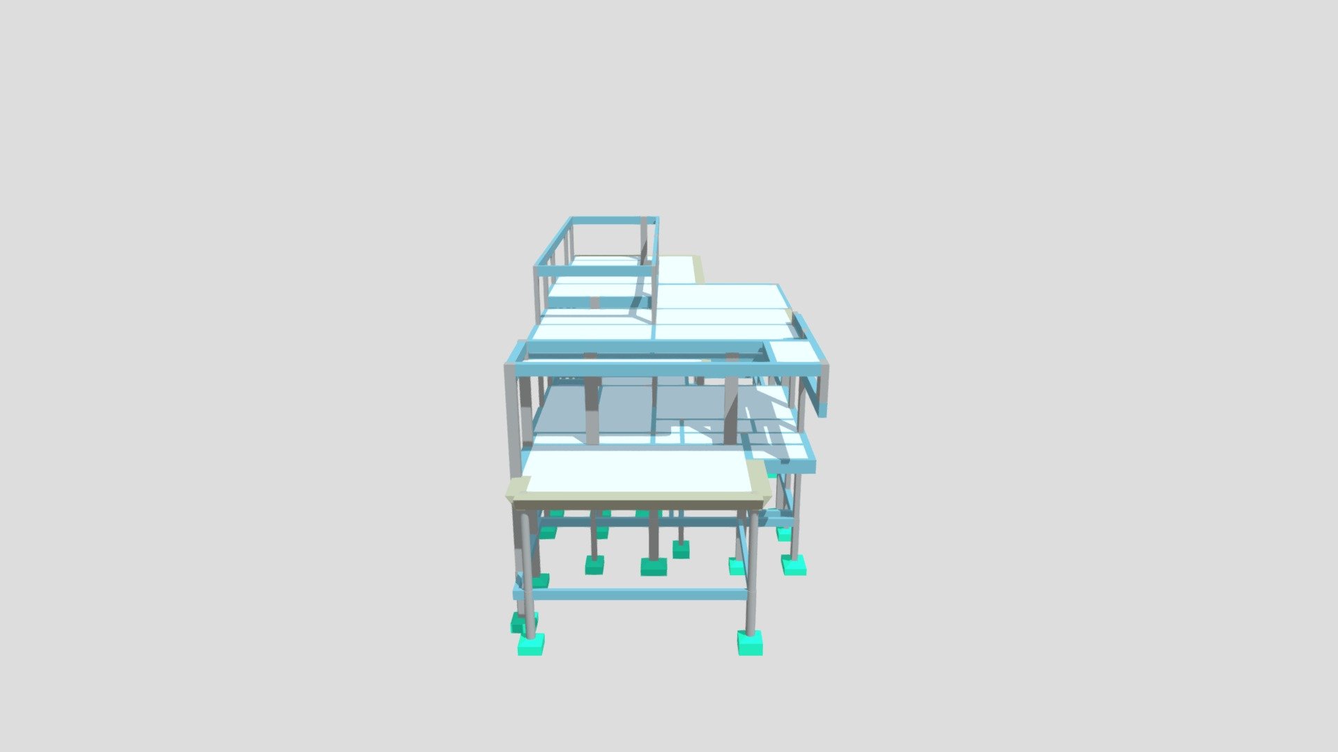 Projeto Estrutural T l M - Alphaville Mossoró - Download Free 3D model ...