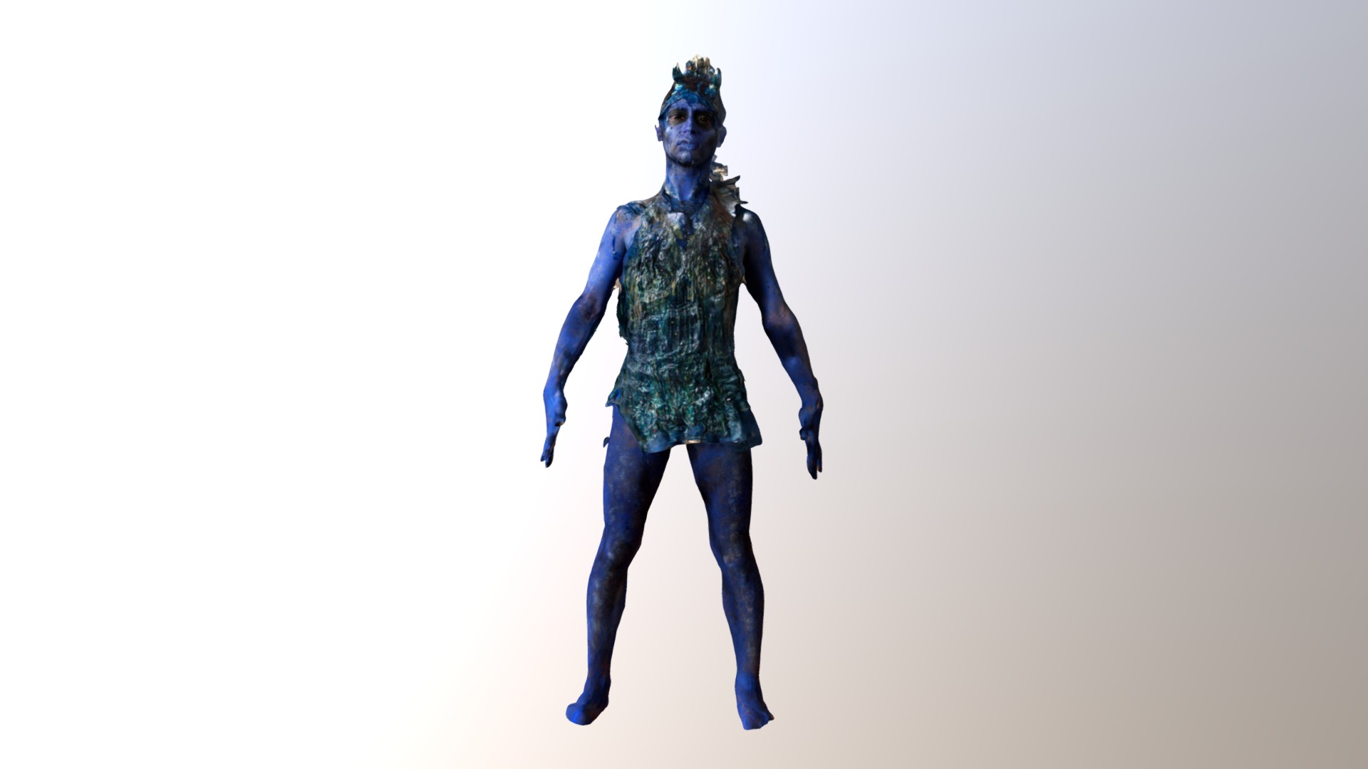 Pincoya Full body 1 - 3D model by doufet [26bba97] - Sketchfab