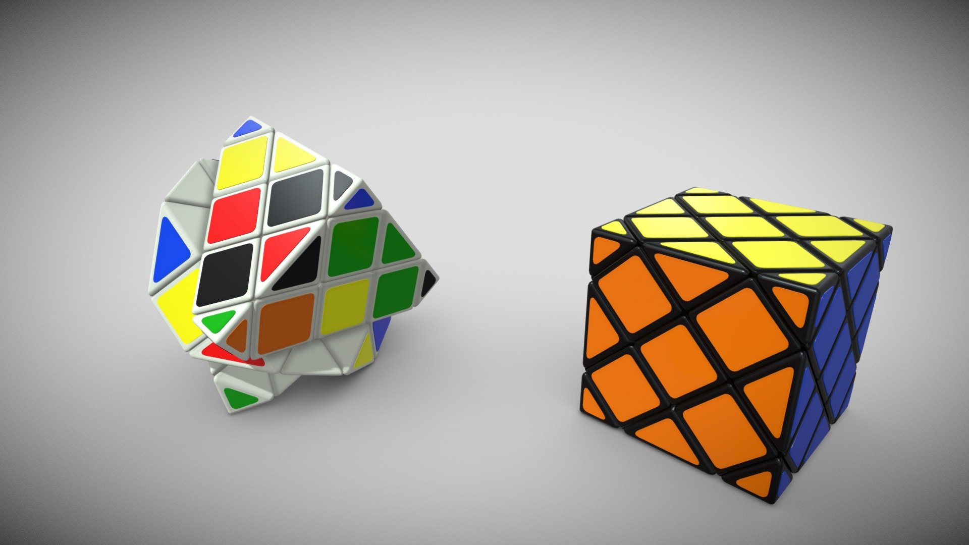 LanLan Master Skewb - 3D model by SonnyG1 [26bc9cd] - Sketchfab