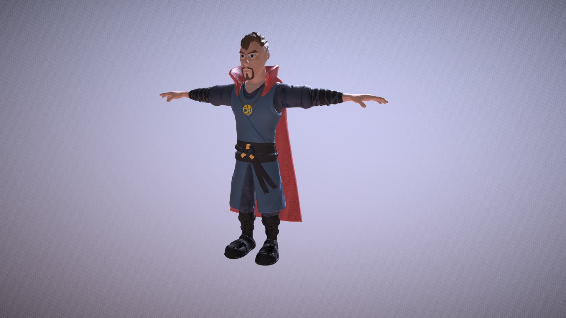 Doctor Strange Stylized - 3D model by Lucas Lee (@Lucastlee93) [26be960 ...