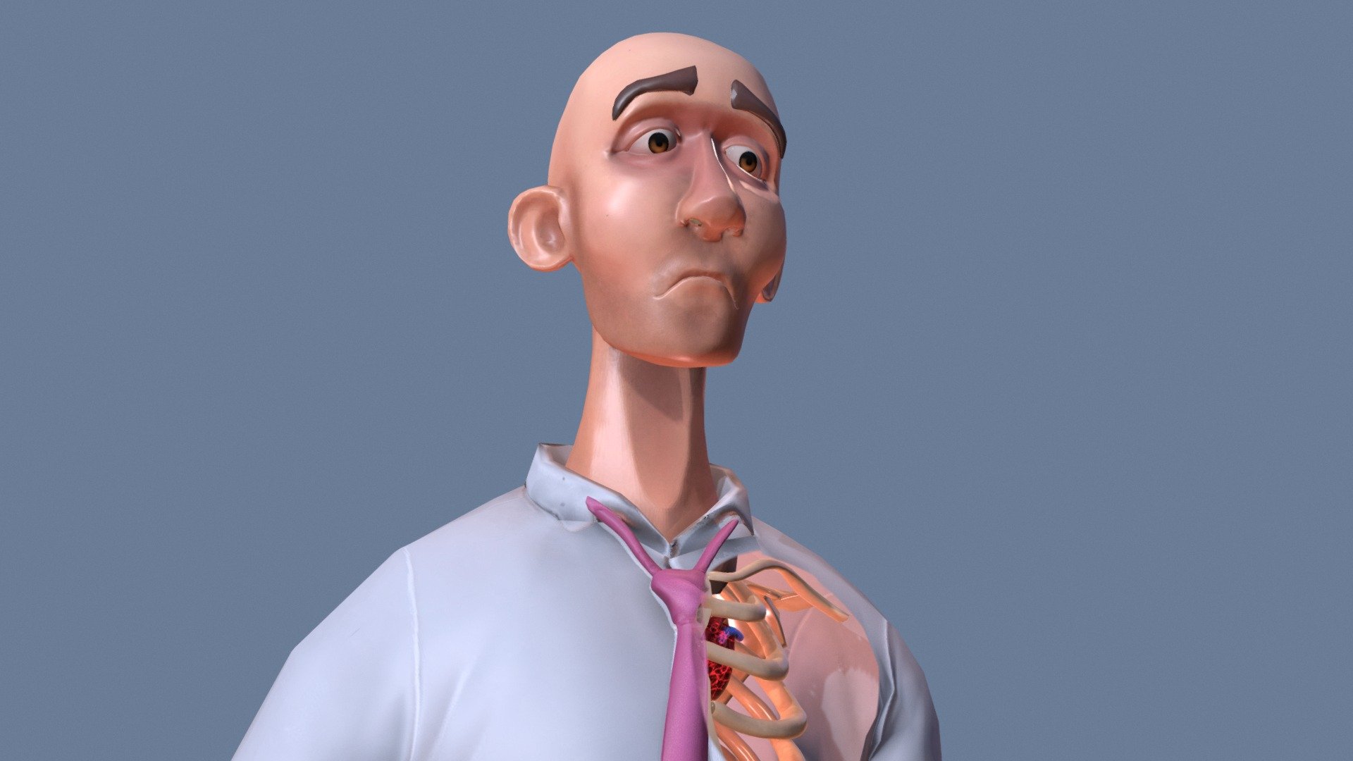 Síntomas del burnout - 3D model by cncivirtual [26c0451] - Sketchfab