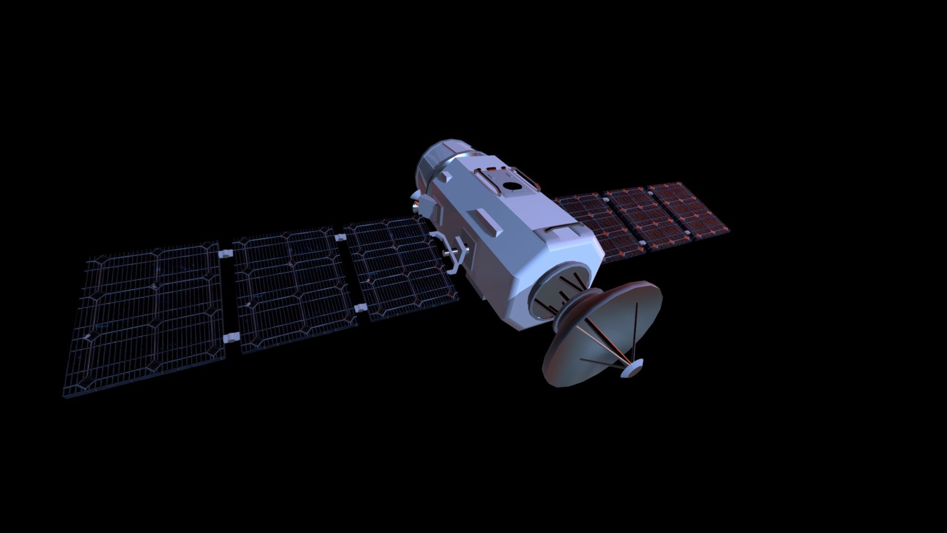 Projectars: Satellite - 3D model by mattlevine120 [26c2f99] - Sketchfab